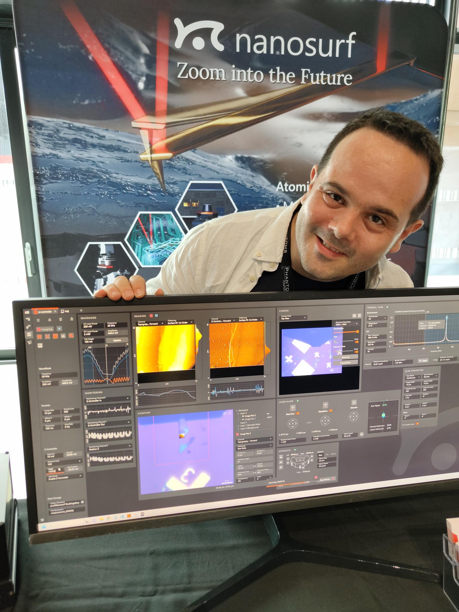 Nanosurf at Industry-Leading Conferences: Showcasing the Power of the DriveAFM